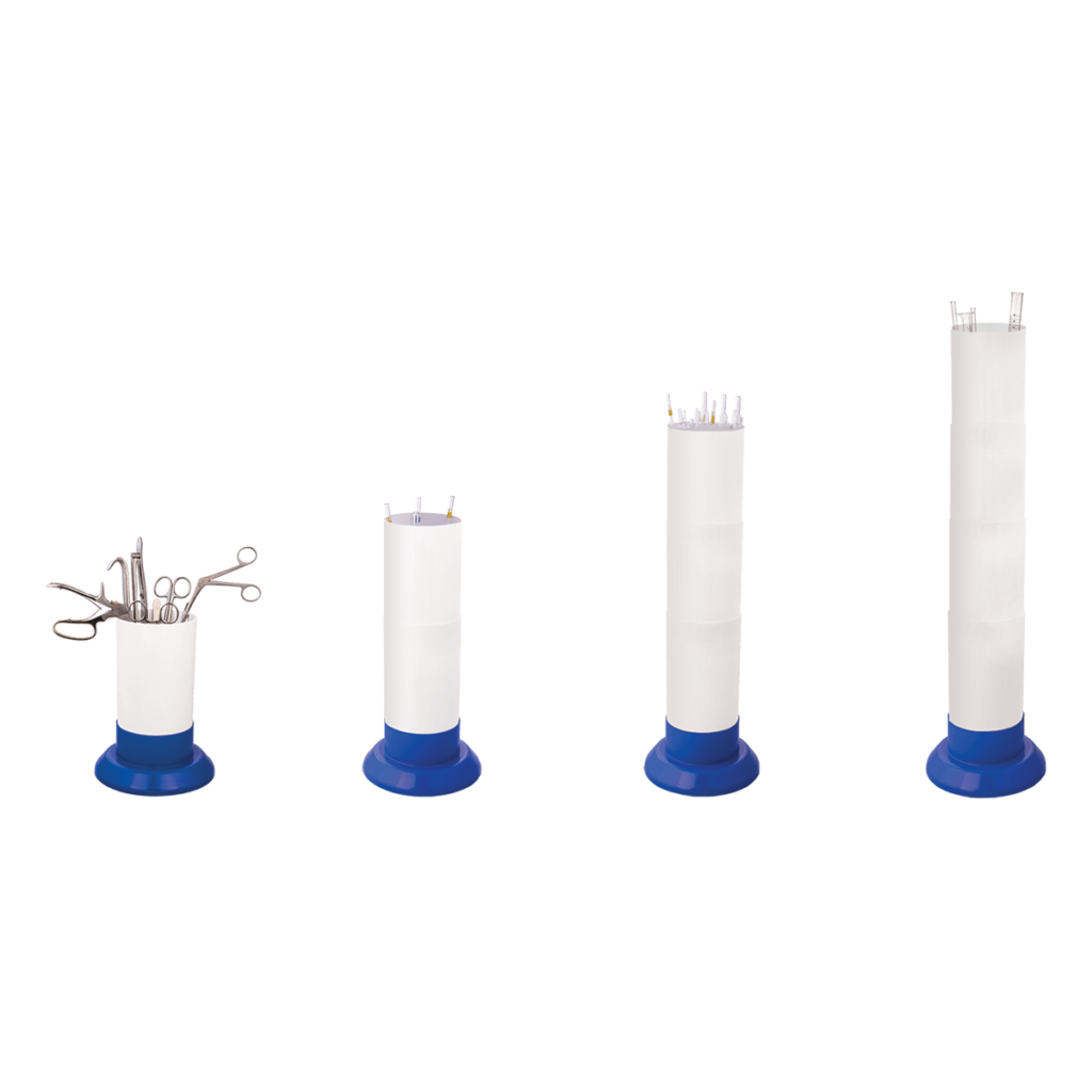 Automatic Pipette/Burette Rinsing Set (Plastic) - Medpip