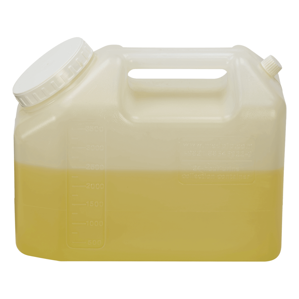 24 - Hour Urine Collection Container - Medpip